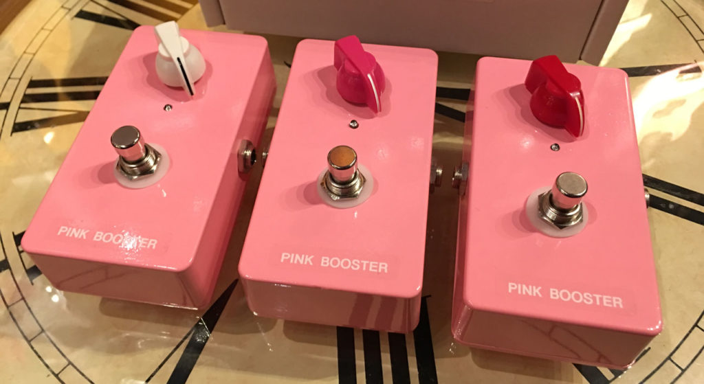 PINK BOOSTER CLEAN BOOSTER | GUITAR TRIBE.COM